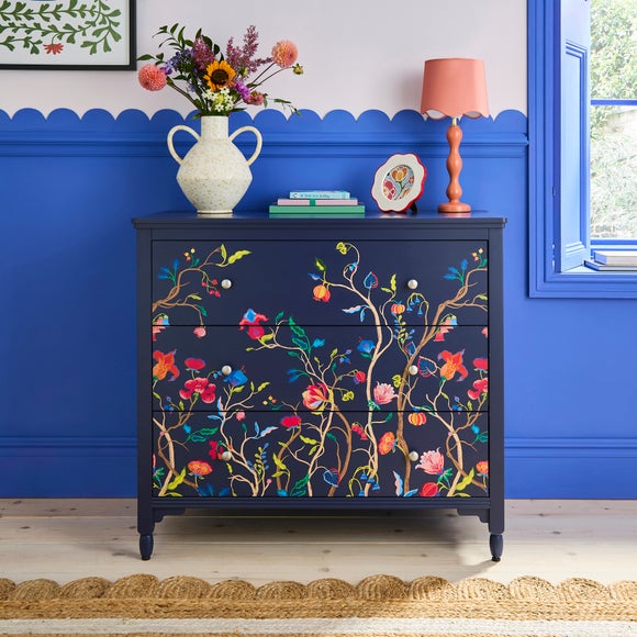 Sophie Robinson Joylene 3 Drawer Chest by Dunelm | ufurnish.com