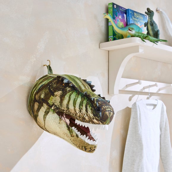 T-Rex Dinosaur Wall Head by Dunelm | ufurnish.com