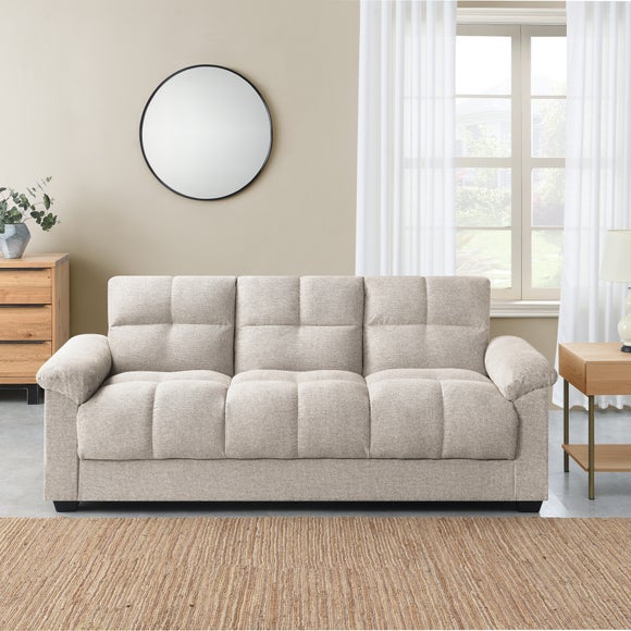 Margo Chenille 3 Seater Sofa Bed by Dunelm | ufurnish.com