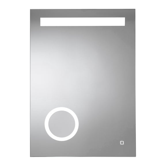 Croydex Halington LED Bathroom Wall Mirror by Dunelm | ufurnish.com