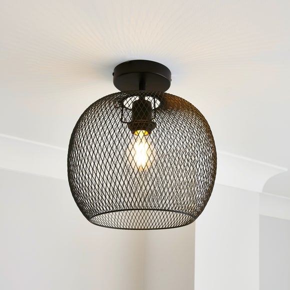Harrison Flush Ceiling Light by Dunelm | ufurnish.com