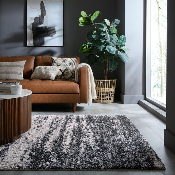 Dune Ombre Abstract Rug by Dunelm | ufurnish.com