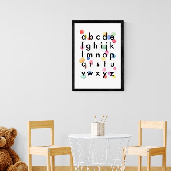 East End Prints Alphabet Confetti Print by Dunelm | ufurnish.com