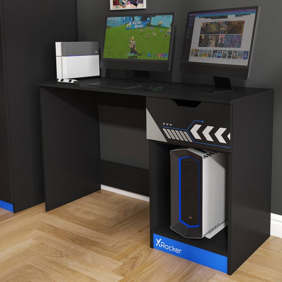 X Rocker Octane Gaming Desk by Dunelm | ufurnish.com