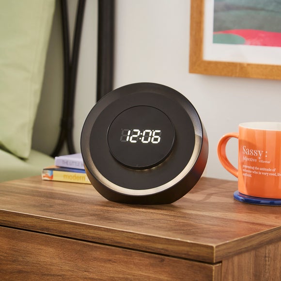 Elements Light Up Alarm Clock by Dunelm | ufurnish.com