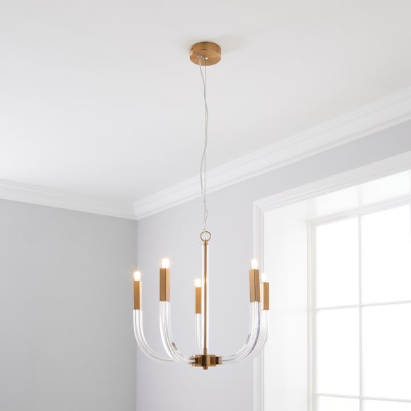 Hotel Finley 5 Light Ceiling Light by Dunelm | uFurnish.com