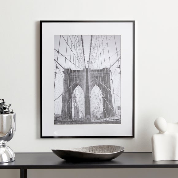 Skinny Black Metal Photo Frame by Dunelm | ufurnish.com