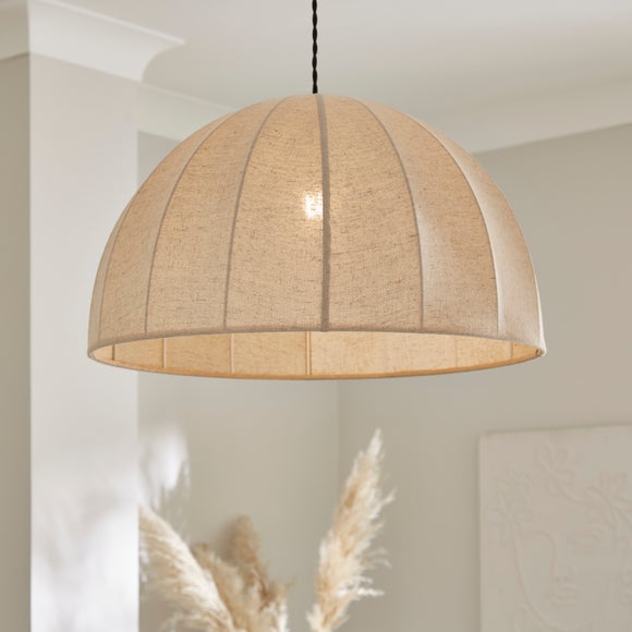 Edited Life Easy Fit Pleated Lamp Shade by Dunelm | uFurnish.com