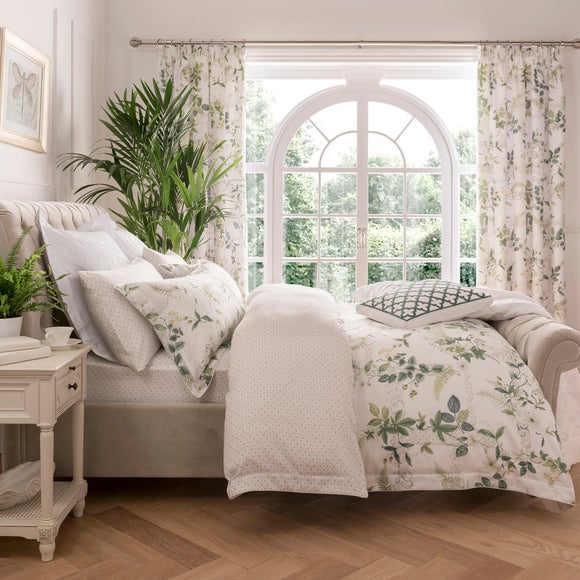 Dorma Botanical Garden Digitally Printed 100% Cotton Duvet Cover by ...