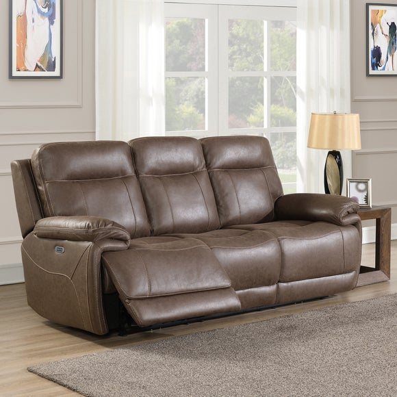 Glenwood 3 Seater Electric Recliner Sofa by Dunelm | ufurnish.com