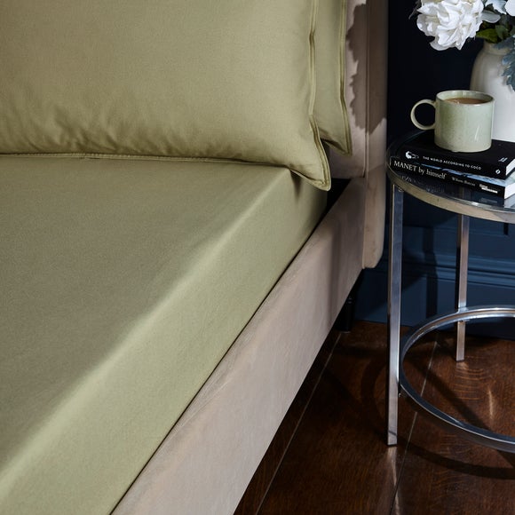 Dorma Luxuriously Soft 100% Brushed Cotton Fitted Sheet by Dunelm ...