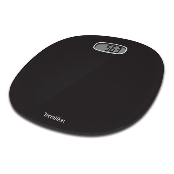 Terraillon Pop First Black Bathroom Scales by Dunelm | ufurnish.com
