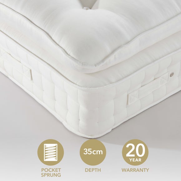 Dorma Sumptuous Pillow Top Mattress by Dunelm | ufurnish.com