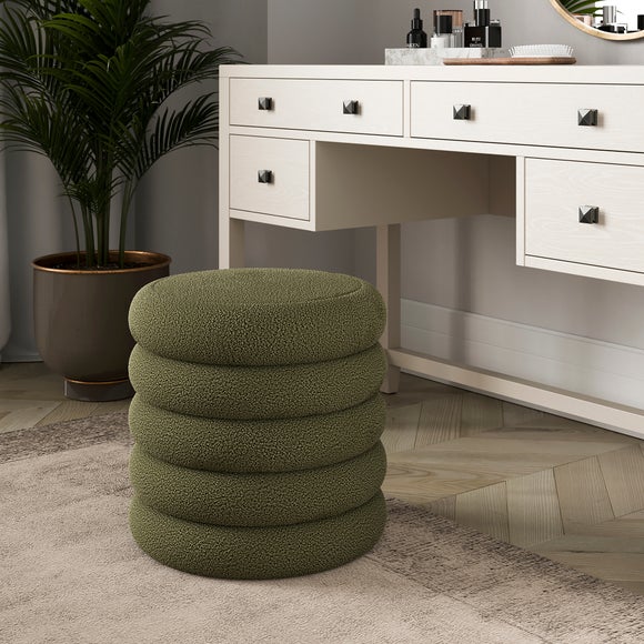 Murray Sherpa Storage Footstool by Dunelm | ufurnish.com