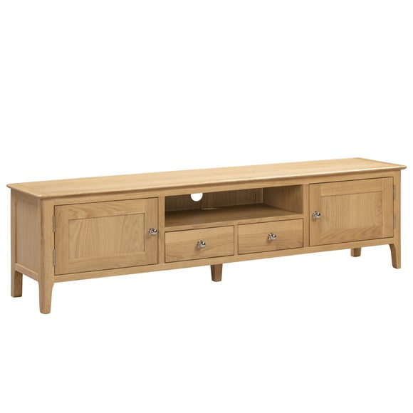 "Cotswold Extra Wide TV Unit for TVs up to 80""" by Dunelm | uFurnish.com