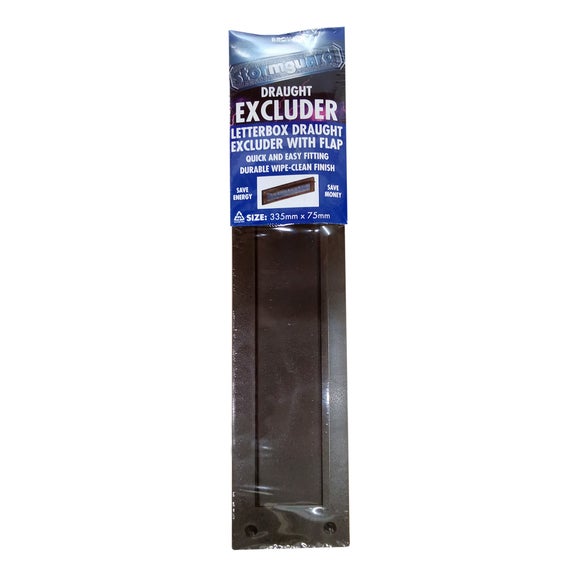 Stormguard Brown Letterbox Draught Excluder by Dunelm | ufurnish.com