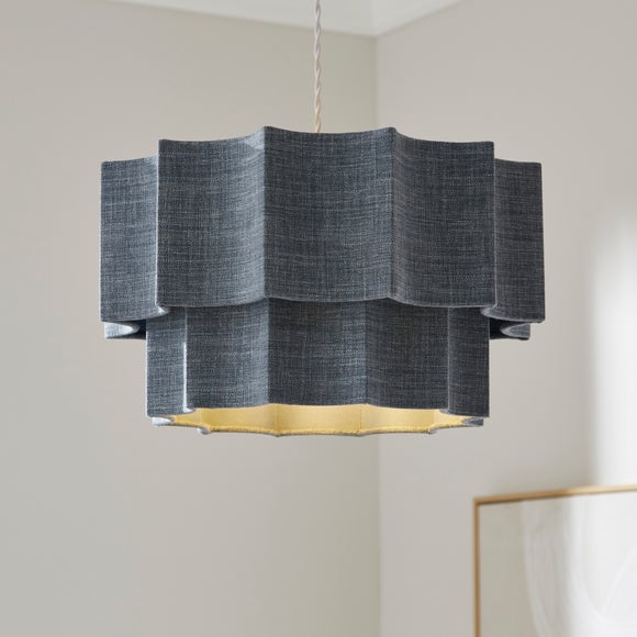 Star Two Tier Easy Fit Lamp Shade by Dunelm | uFurnish.com
