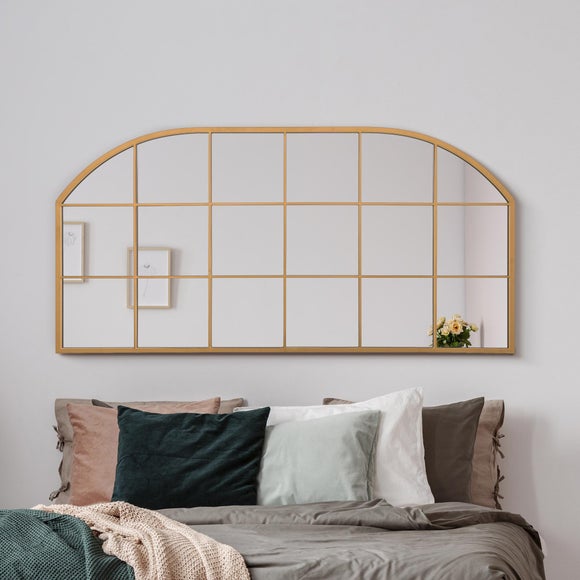 Arcus Window Arched Wall Mirror by Dunelm | ufurnish.com