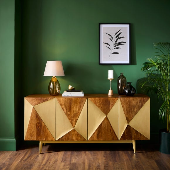 Zadie Extra wide Sideboard, Mango Wood by Dunelm | ufurnish.com