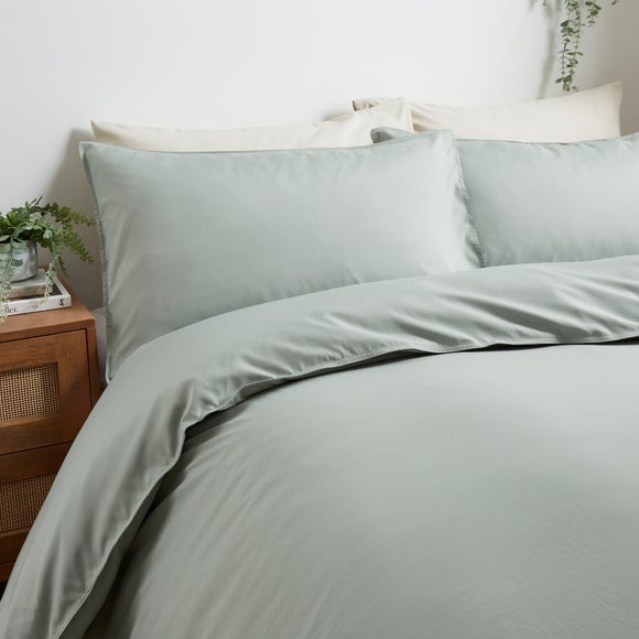 Supersoft Washed Microfibre Pillowcase Pair by Dunelm | ufurnish.com