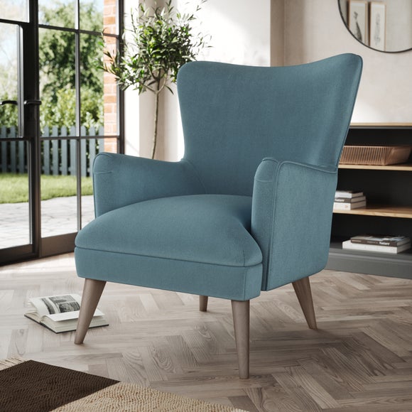 Marlow Wing Chair by Dunelm | ufurnish.com