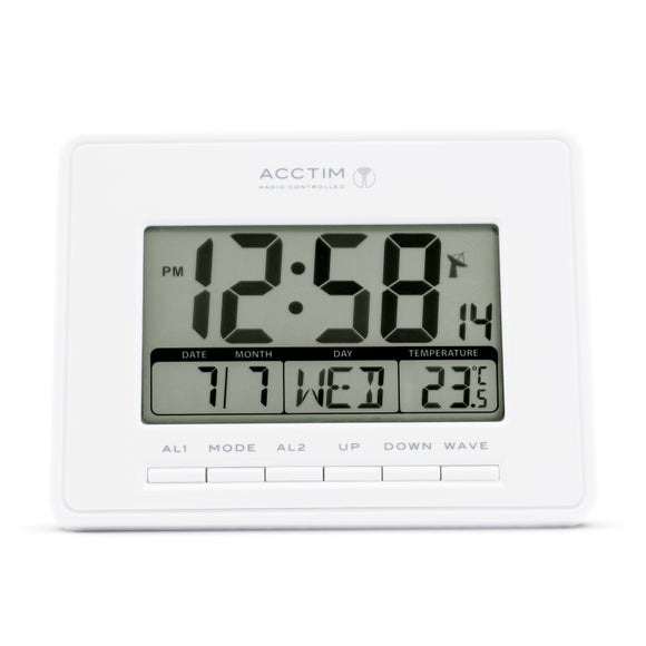 Acctim Infinity Digital Alarm Clock by Dunelm | ufurnish.com