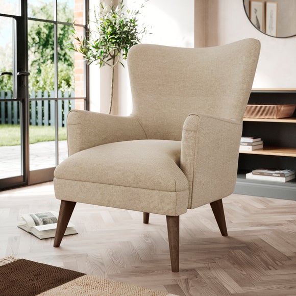 Marlow Wing Chair by Dunelm | ufurnish.com