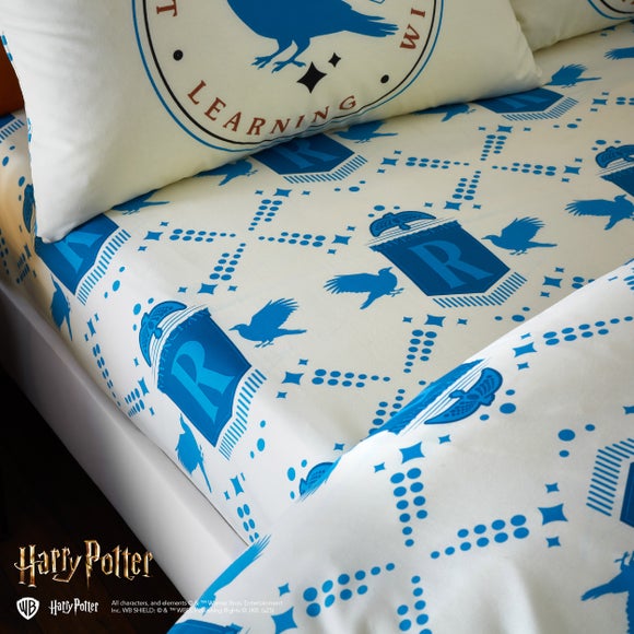 Harry Potter Ravenclaw Fitted Sheet by Dunelm | ufurnish.com