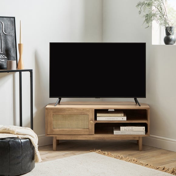 "Indi Corner TV Unit for TVs up to 44""" by Dunelm | ufurnish.com