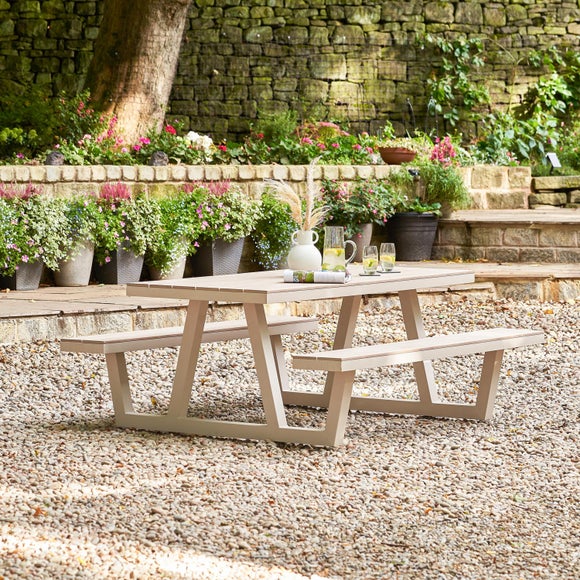 Pacific Lifestyle Aruba Outdoor Bench Set by Dunelm | ufurnish.com