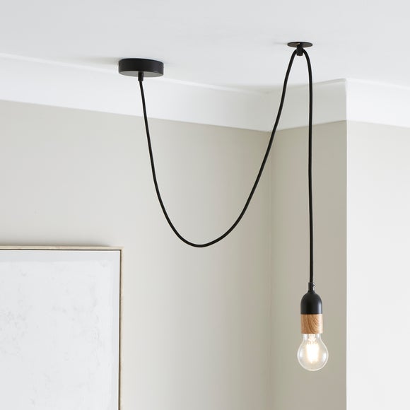 Romelia Pendant Flex Ceiling Light Cable by Dunelm | ufurnish.com