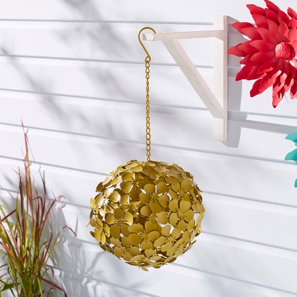 Sophie Robinson Metal Hanging Hydrangea by Dunelm | ufurnish.com