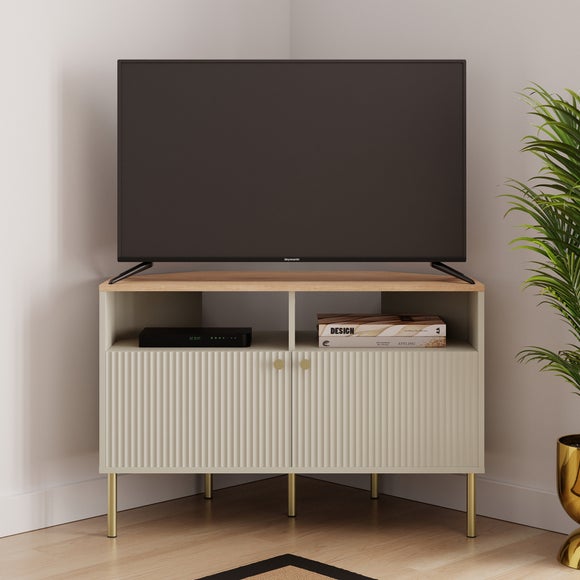 "Georgi High Corner TV Unit for TVs up to 60""" by Dunelm | ufurnish.com