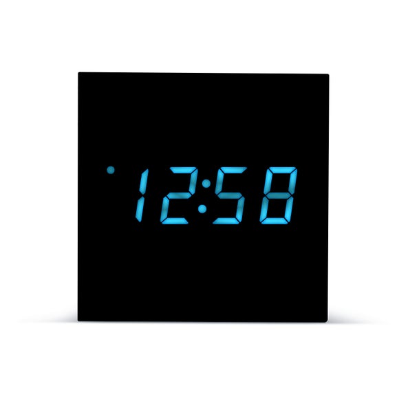 Acctim Ark Silent Digital Alarm Clock by Dunelm | uFurnish.com