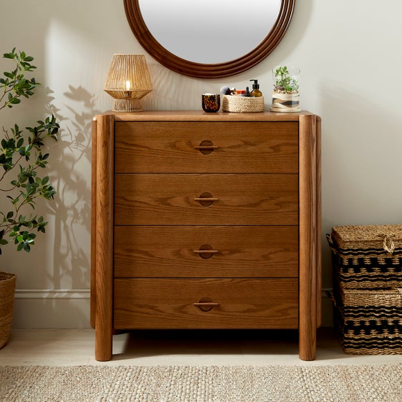 Reeva 4 Drawer Chest by Dunelm | ufurnish.com