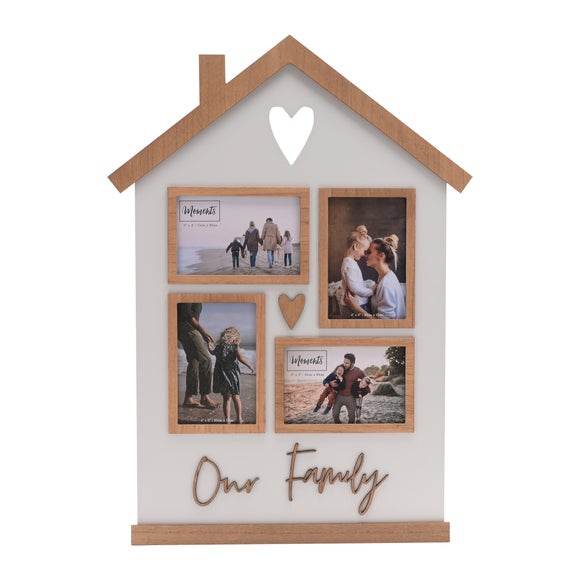 Our Family Multi Photo Frame by Dunelm | ufurnish.com