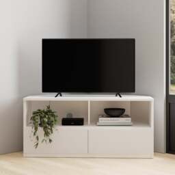 Dunelm white tv unit store