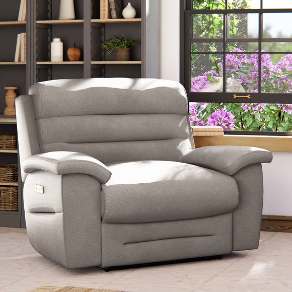 Lulworth Power Recliner Snuggle Sofa by Dunelm | ufurnish.com