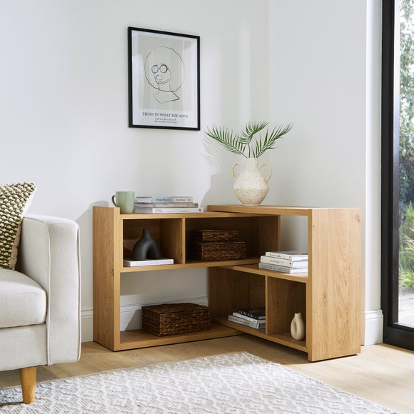 Ren Extendable Low Bookcase by Dunelm | ufurnish.com
