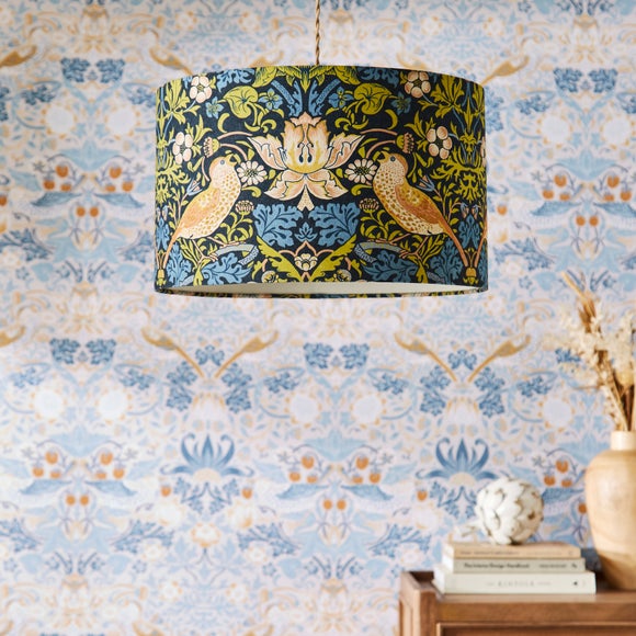 William Morris Strawberry Thief Lamp Shade by Dunelm | uFurnish.com