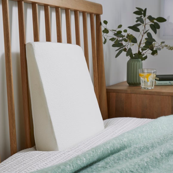 Memory Foam Back Sleeper Small Wedge Back Pillow by Dunelm | ufurnish.com