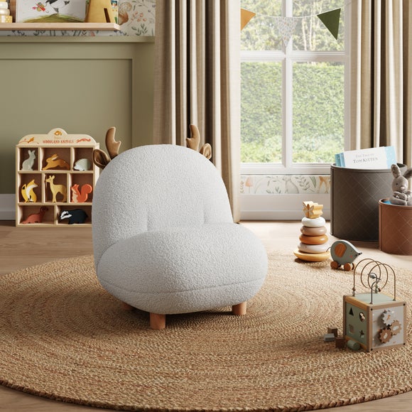 Sherpa Reindeer Chair by Dunelm | ufurnish.com