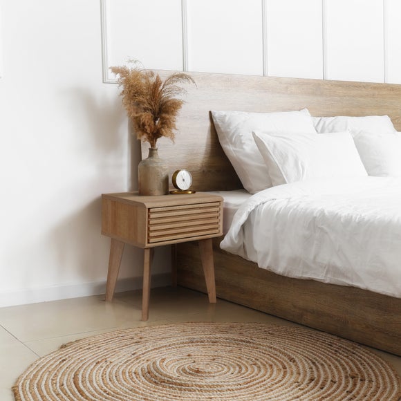 Copen Riviera Side Table, Oak by Dunelm | ufurnish.com