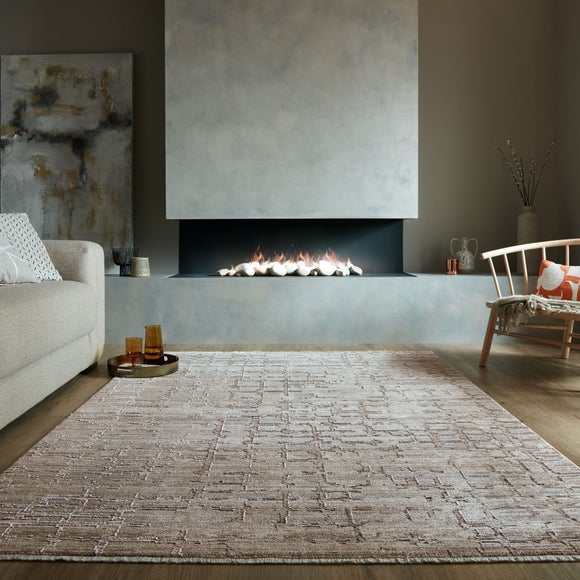 Matilda Abstract Rug by Dunelm | ufurnish.com