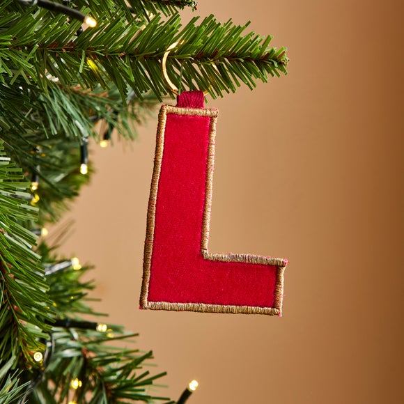 Monogram Alphabet Key Ring & Hanging Decoration by Dunelm | ufurnish.com