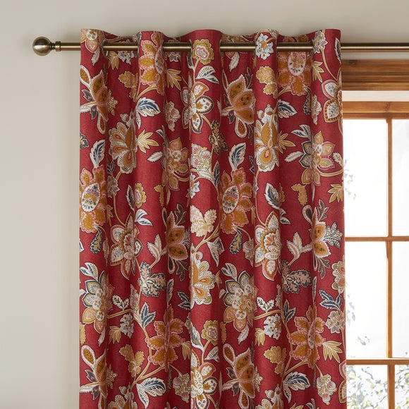 Dorma Samira Blackout Eyelet Curtains by Dunelm | ufurnish.com