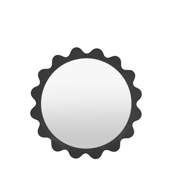 Circe Flower Round Wall Mirror by Dunelm | ufurnish.com