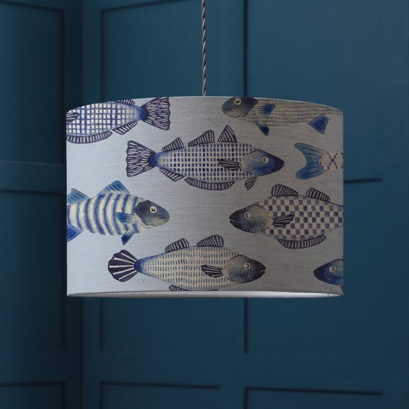 Cove Drum Lamp Shade by Dunelm | ufurnish.com