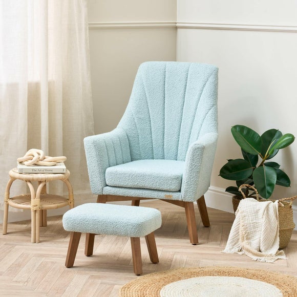 Tutti Bambini Jonah Luxe Rocking Chair and Foot Stool by Dunelm ...