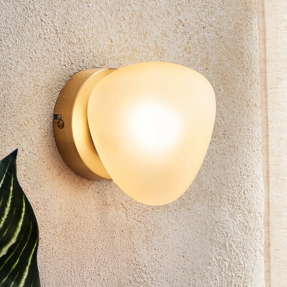 Pebble Modern Wall Light by Dunelm | ufurnish.com